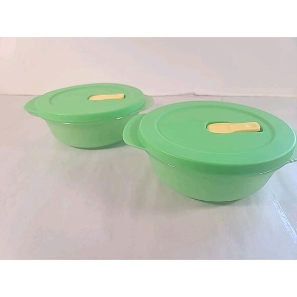 Tupperware | Kitchen | 2 Tupperware Microwaveable Vented Lid Container ...
